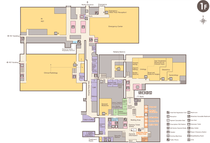 Floor Map | Tohoku University Hospital